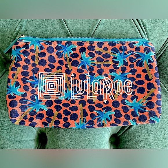 LuLaRoe | Bags | Lularoe Limited Edition Leopard Print And Palm Tree ...